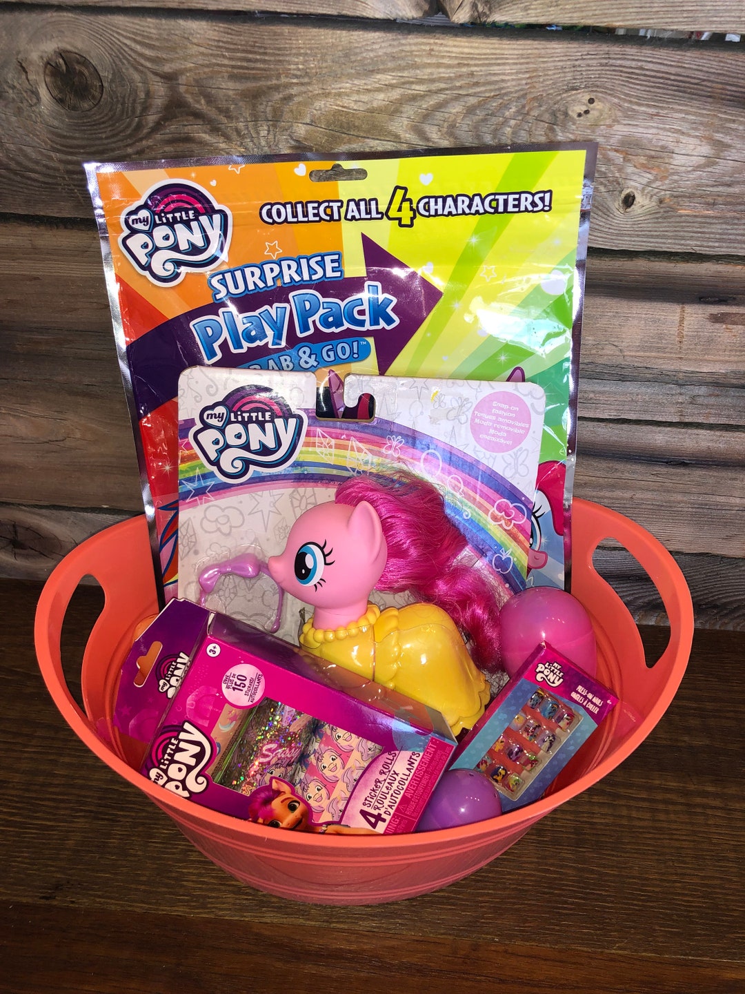 My Little Pony Filled & Personalized Easter Basket Alternative Girls ...