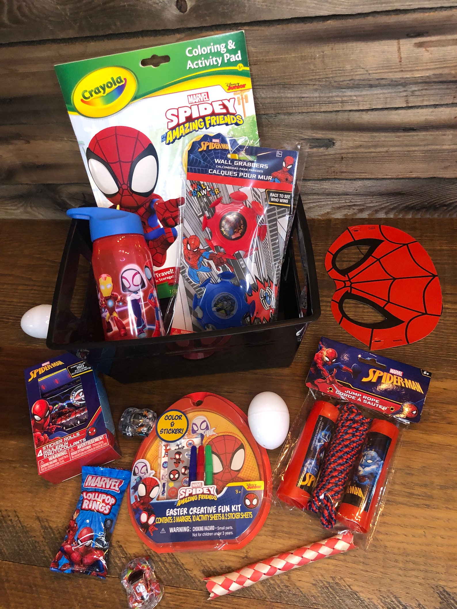 Spider-man Filled & Personalized Easter Basket * Boys * Girls ...