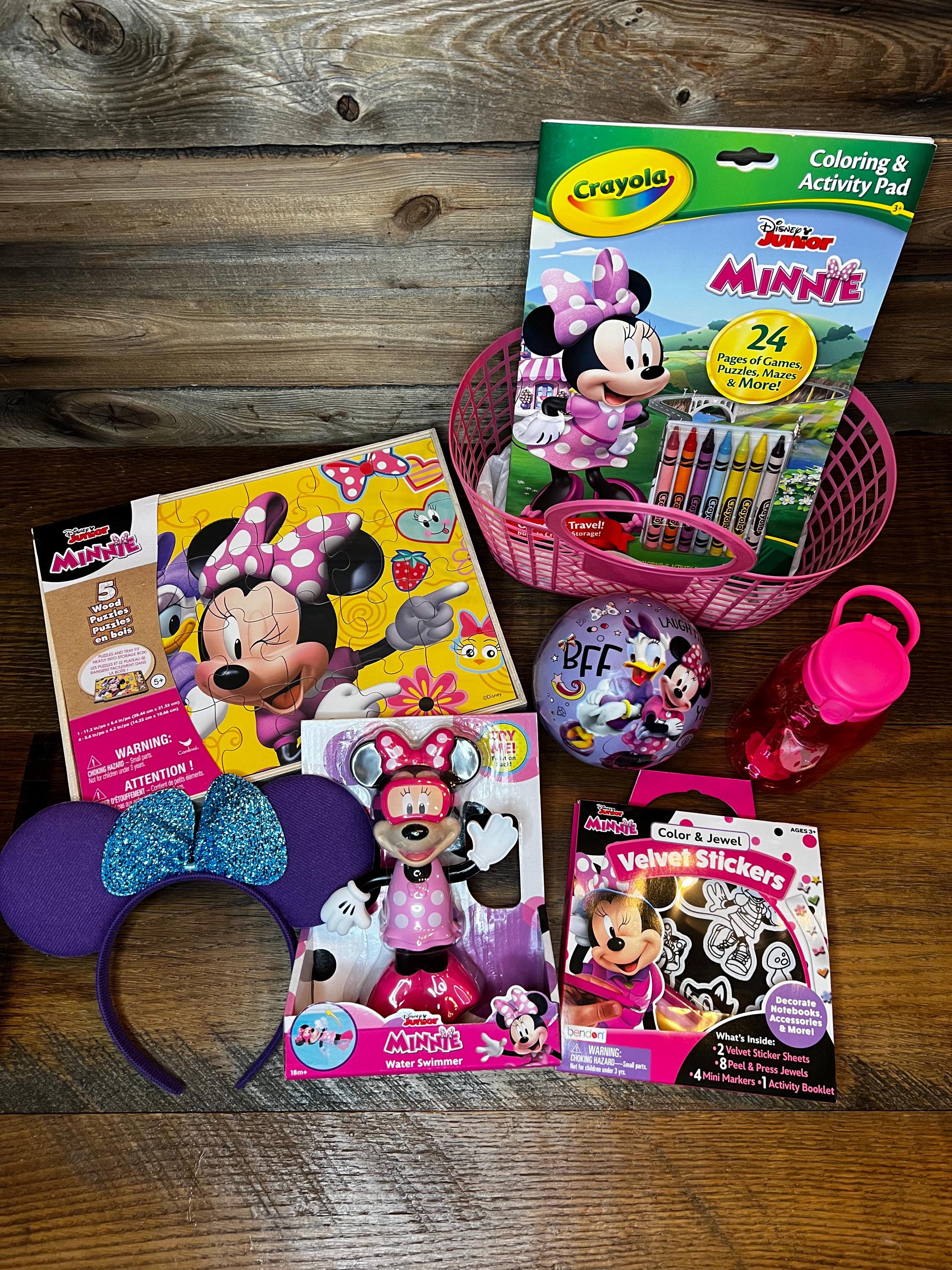Minnie Mouse Girls Filled Easter Basket * Girls Prefilled Easter Gift ...