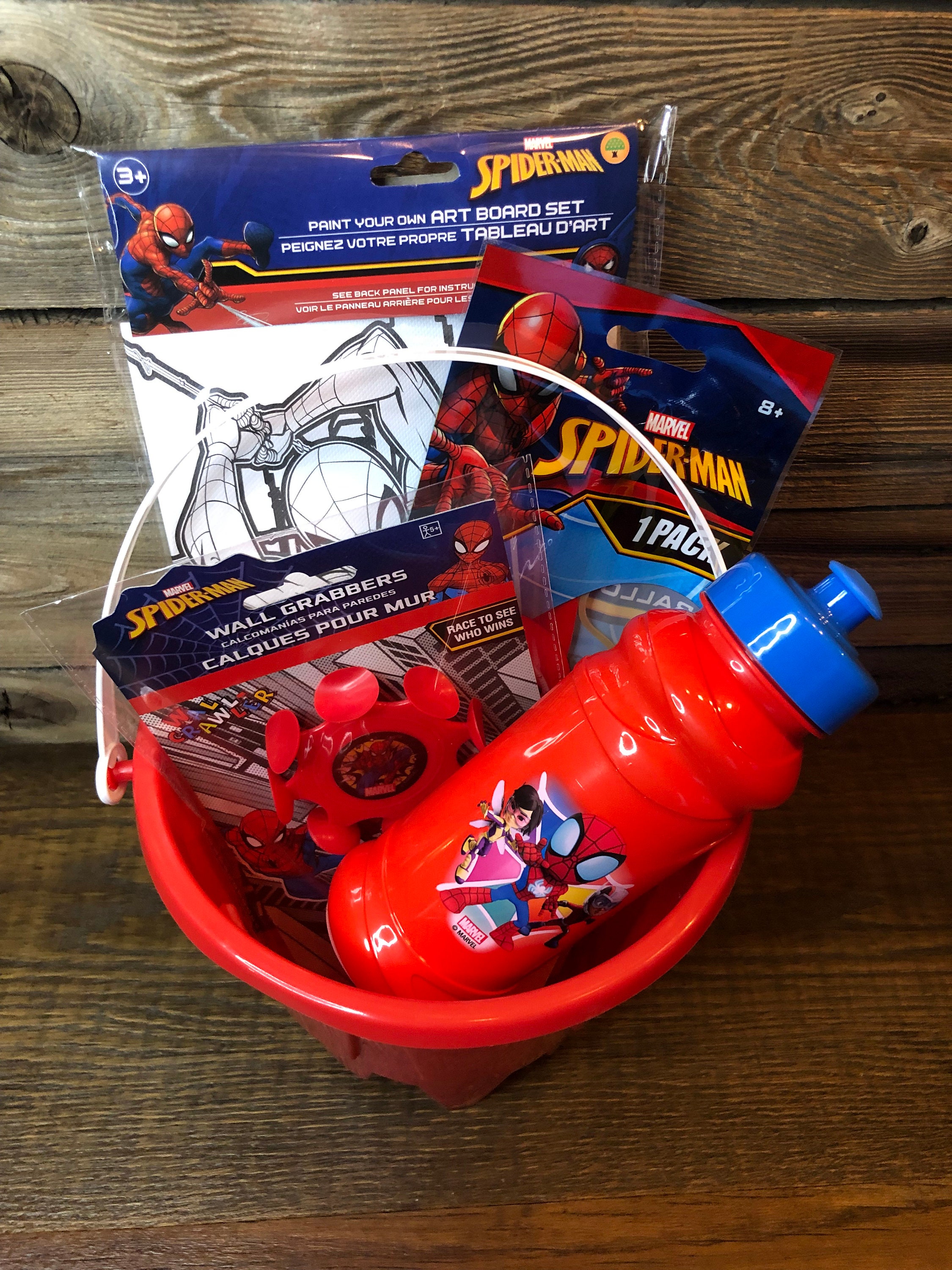 Spider-man Boys Filled & Personalized Gift Basket * Girls * Gift Basket ...