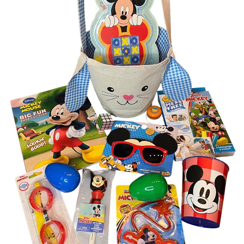 Mickey Mouse Basket - Etsy