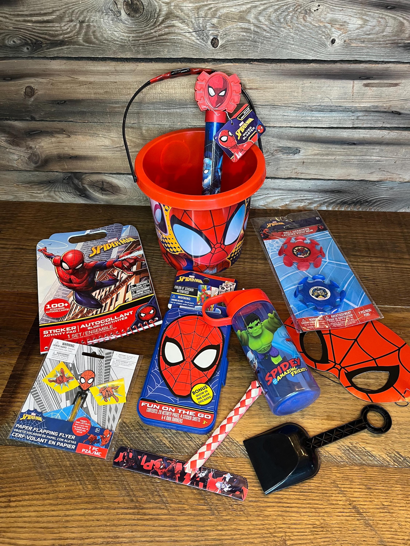 Spider-man Filled Easter Basket Alternative Sand Bucket * Prefilled ...