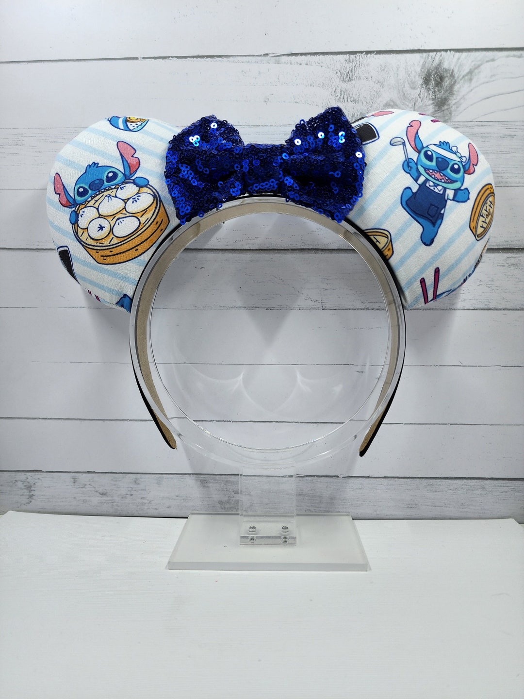 Stitch Sushi Chef Inspired Mouse Ears Mickey Ears Disney - Etsy
