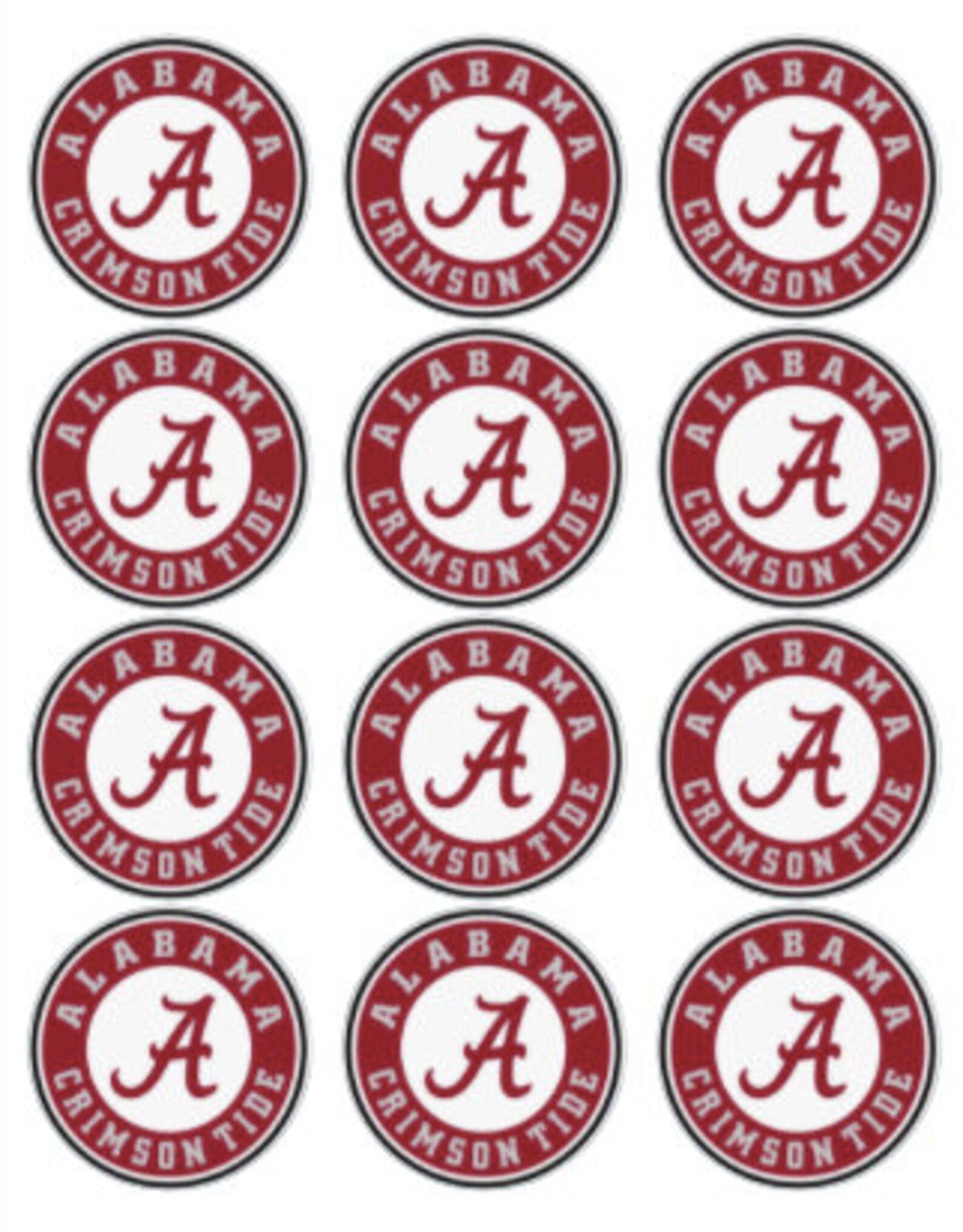 University of Alabama Football stickers | Etsy