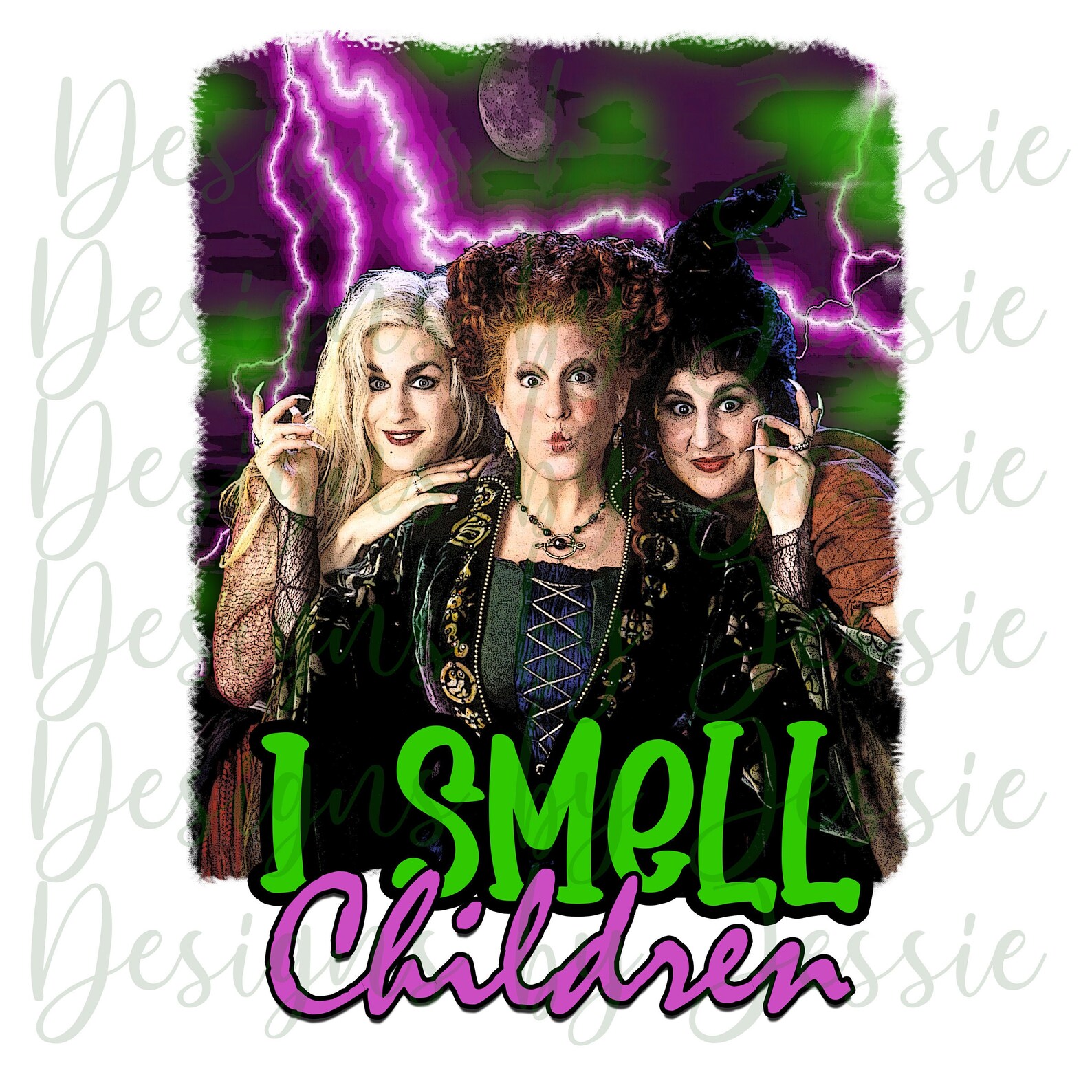 I smell Children Hocus Pocus Sanderson Sisters PNG | Etsy