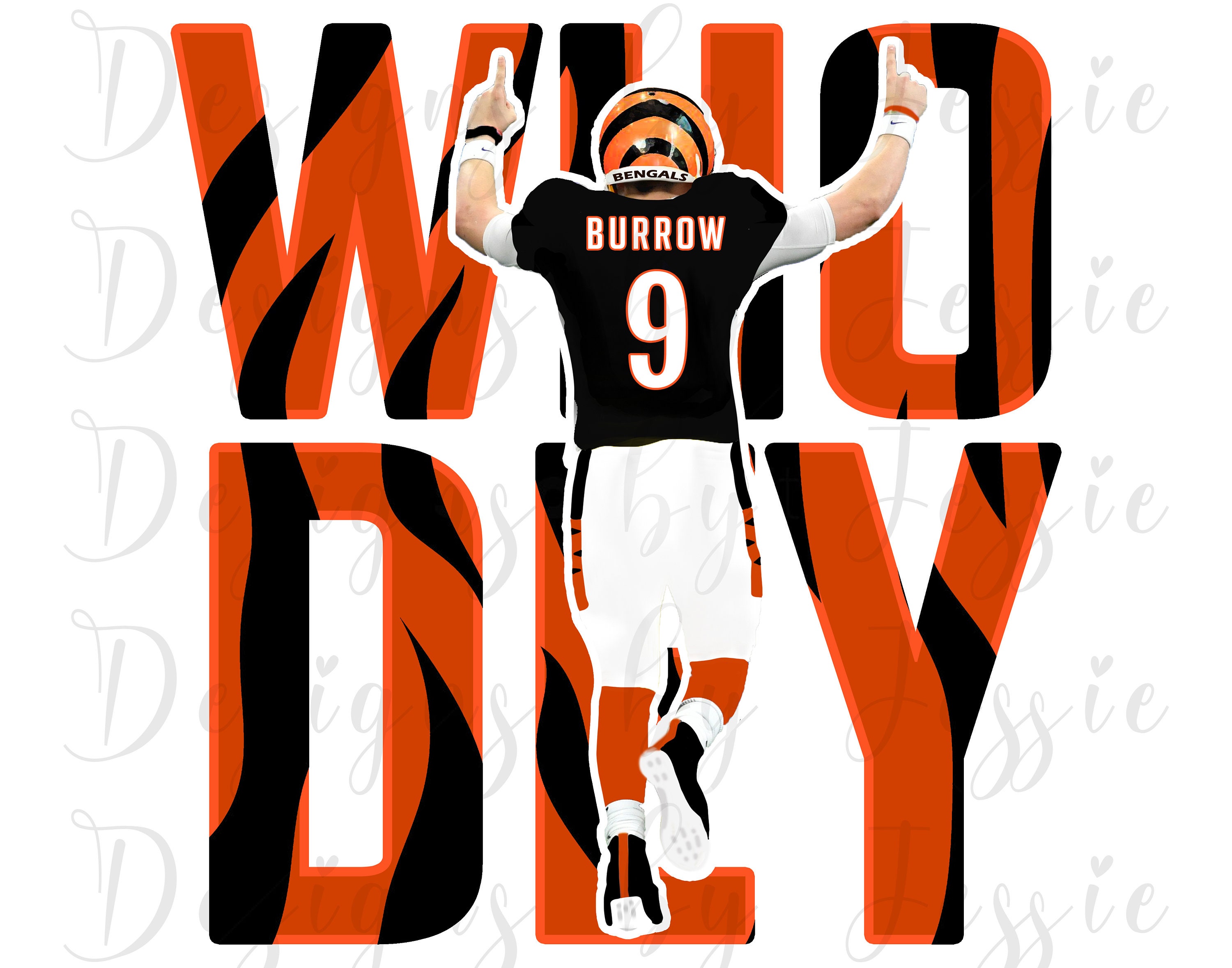 Who Dey 2 Pack PNG for Sublimation Digital Download Burrow / | Etsy Canada