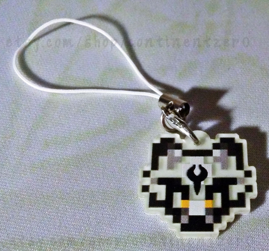 BLANCA Glow-in-the-dark 8-bit Style Charm - | SHADOW HEARTS Covenant ...