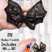 4x4 and 5x7 in the Hoop Fillable Confetti, Shaker Bat Bow Design File ...