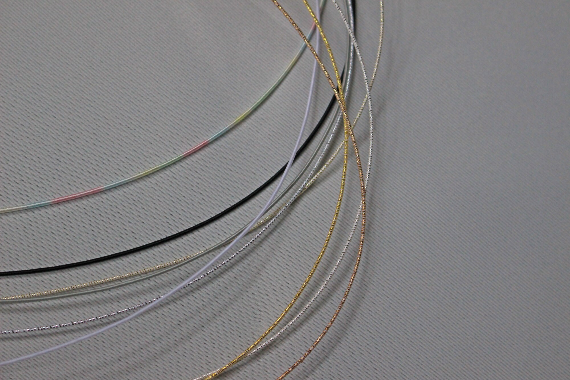 Mizuhiki Gold+silver+white+black+gray+ Rainbow Colors, Paper Strings ...
