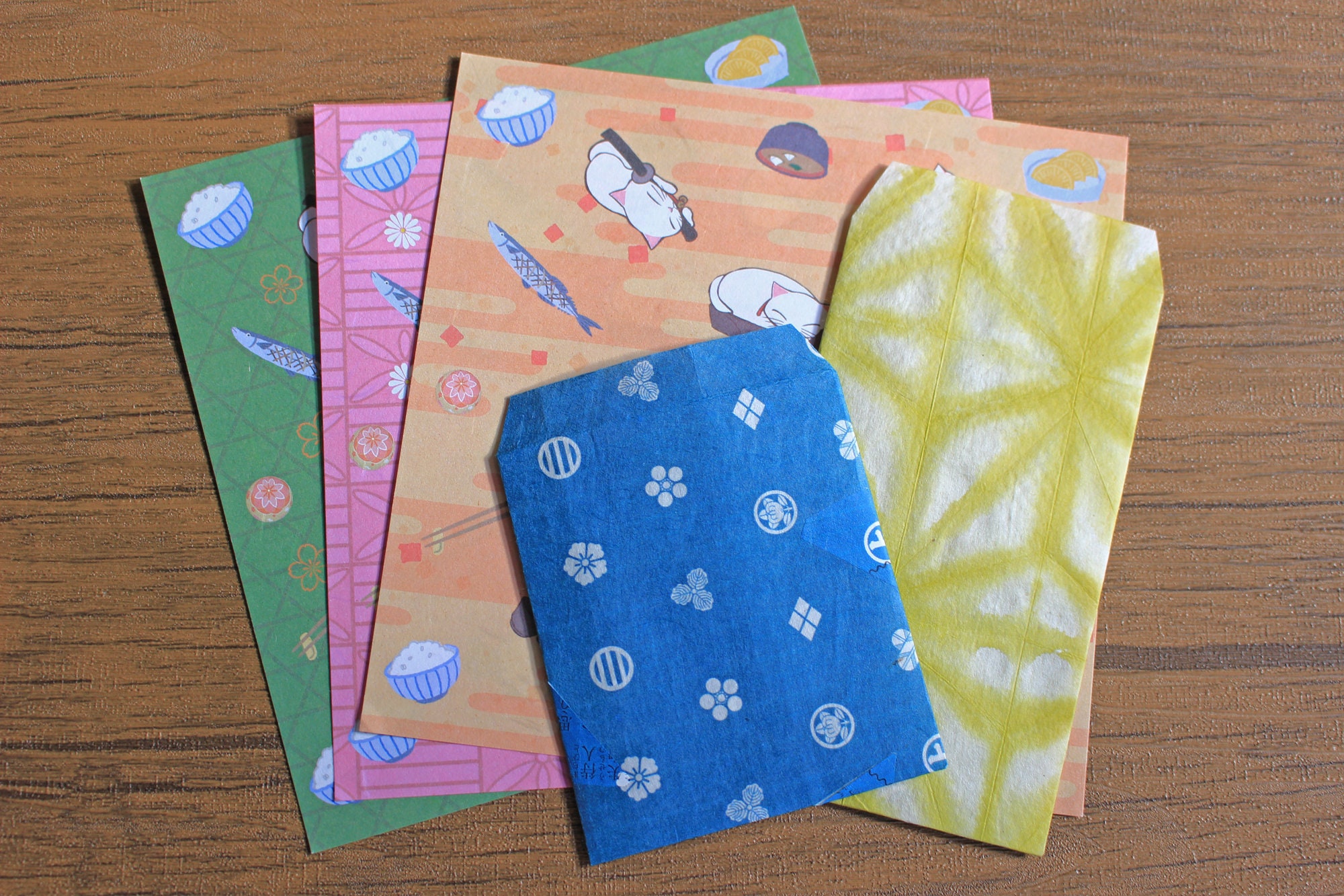 Japanese Paper Kit for a Small Envelope for Beginner Washi | Etsy
