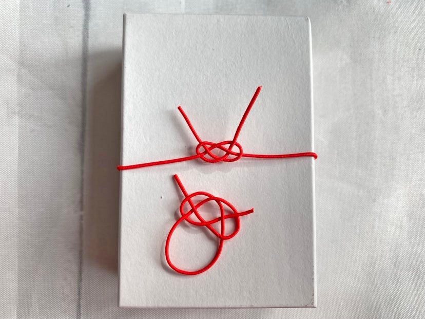 How to Tie a DAKIAWAJI Knot Pdf Mizuhiki Knot Pdf Art DIY | Etsy
