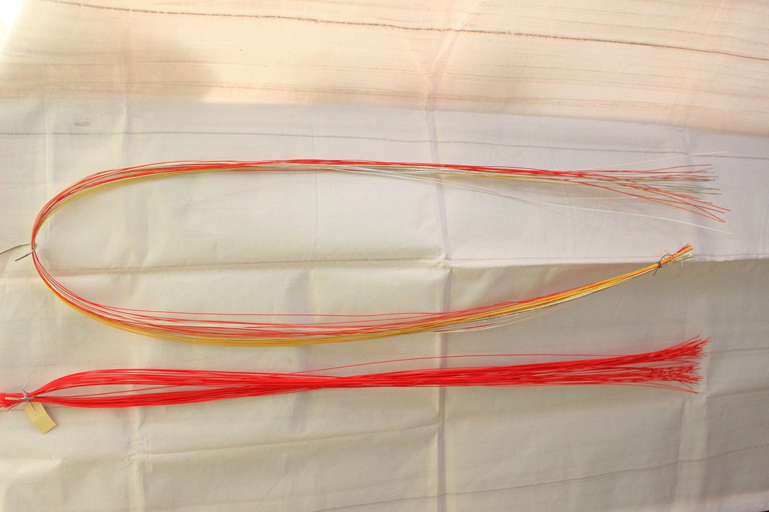 Mizuhiki Long Size, Mizuhiki 6ft Size, Paper Strings, Mizuhiki 6colors× ...