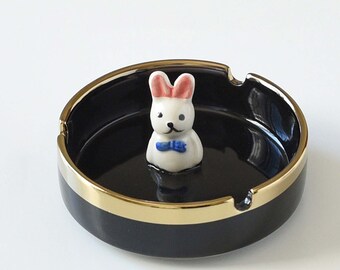 Rabbit Ashtray | Etsy