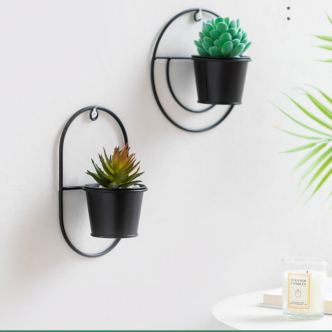 Wall Hanging Planter Holder Indoor Succulent Pot Planters Gold | Etsy