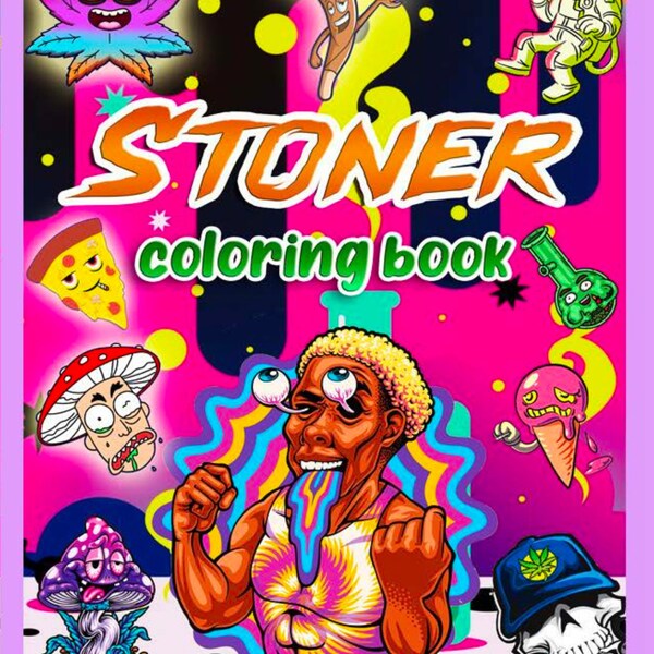 Stoner Coloring - Etsy