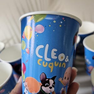 Personalised Paper Cup | Party Tableware | Paper Cup With Lid | Branded ...