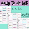 Daily Routine Checklist, Recap of the Day, Routine Tracker, Daily ...