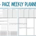 Weekly Planner Printable 2023, Weekly Template Planner - Etsy