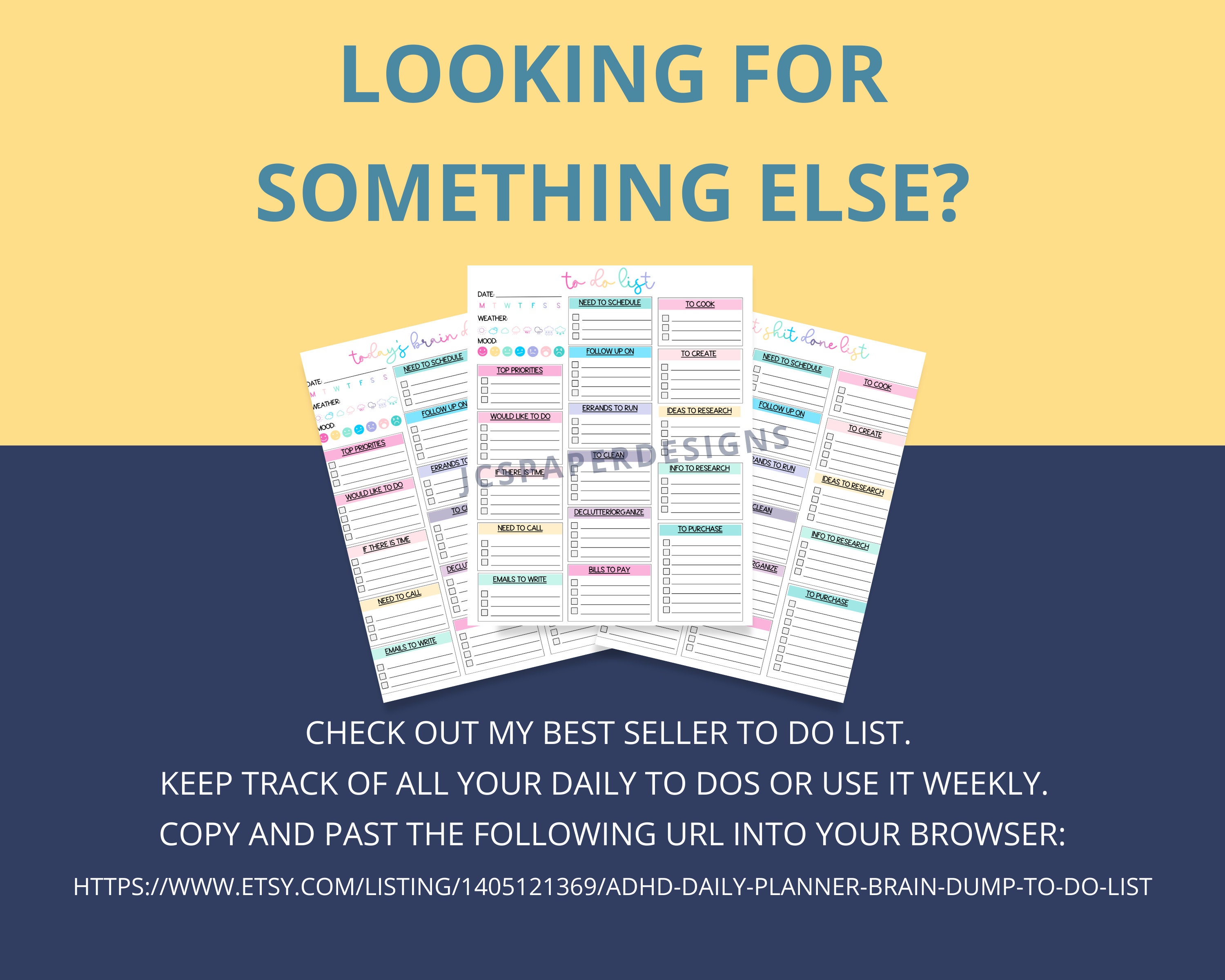 Work Day Planner: Daily Docket, Task List (printable PDF) - Etsy