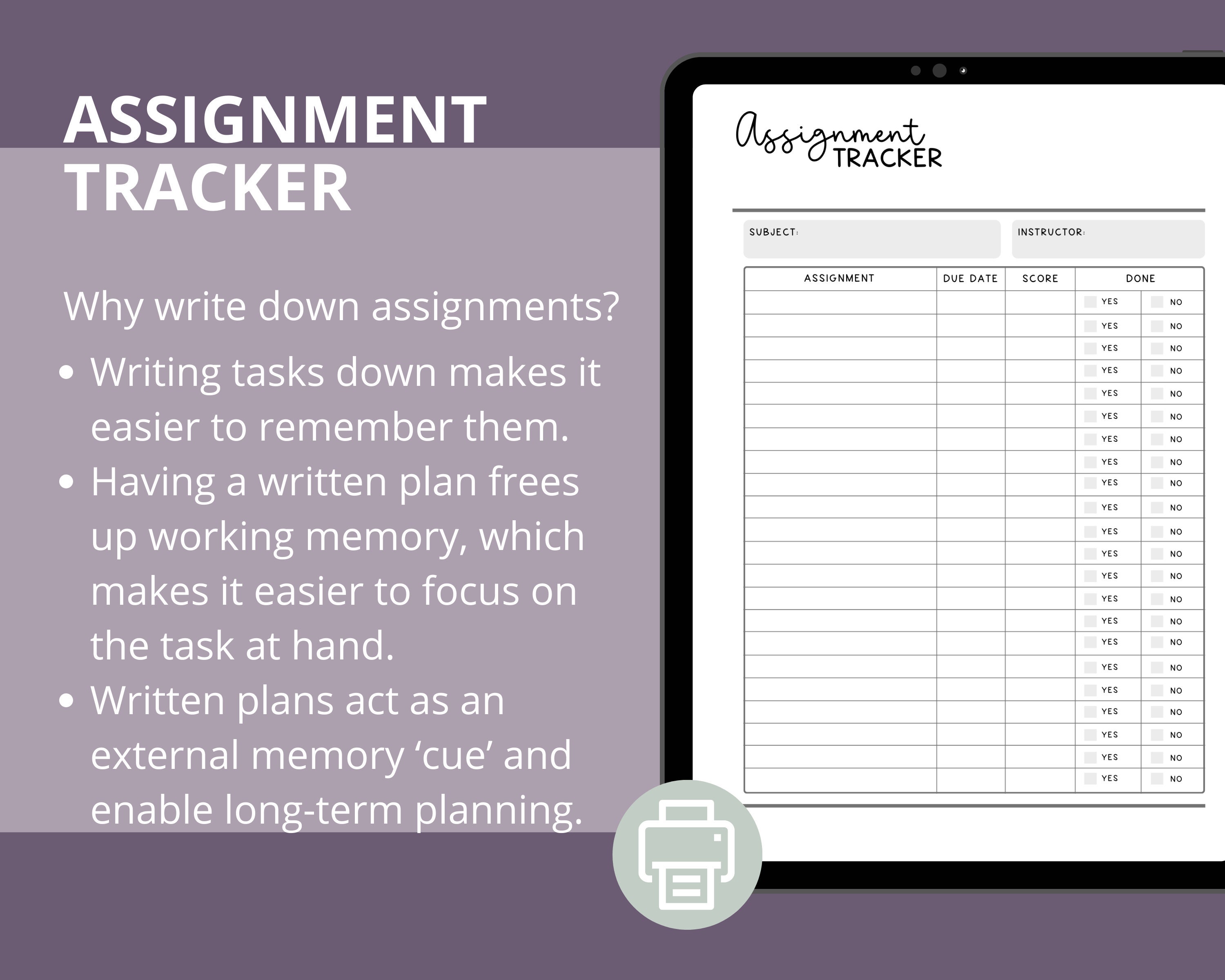 College High School Student Planner, Course Organization, Grade Tracker ...