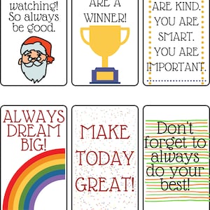 Lunch Box Notes for Kids | Motivational Messages for Kids | Back to ...