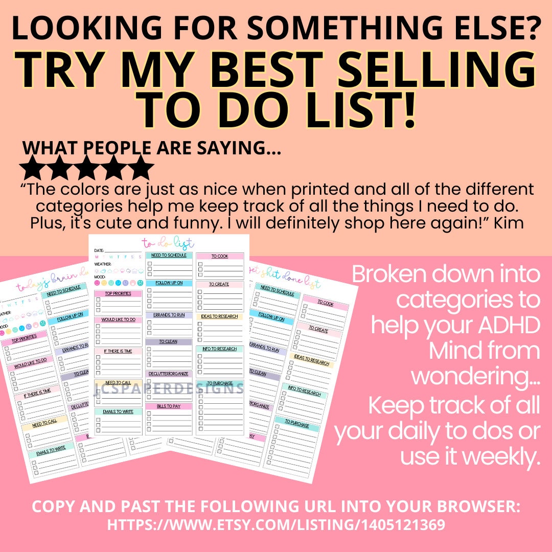 Printable Daily and Weekly Time Schedule Bundle With Monthly Calendar ...