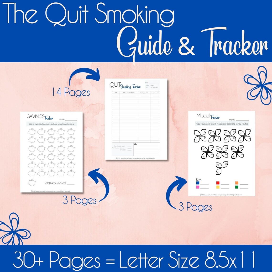 The Quit Smoking Guide & Tracker Nicotine Tracker Nicotine Guide East ...