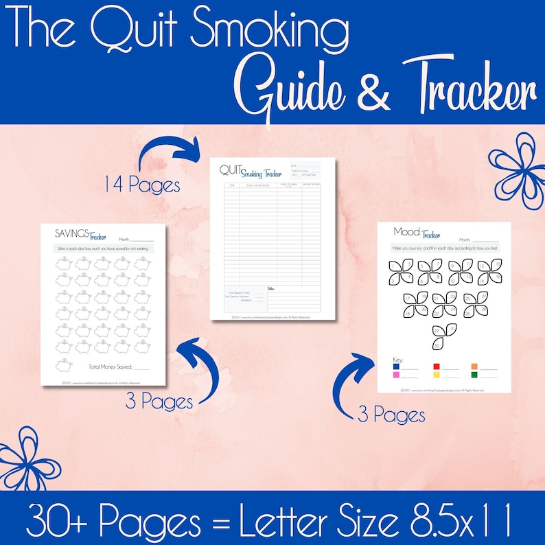The Quit Smoking Guide & Tracker | Nicotine Tracker | Nicotine Guide ...