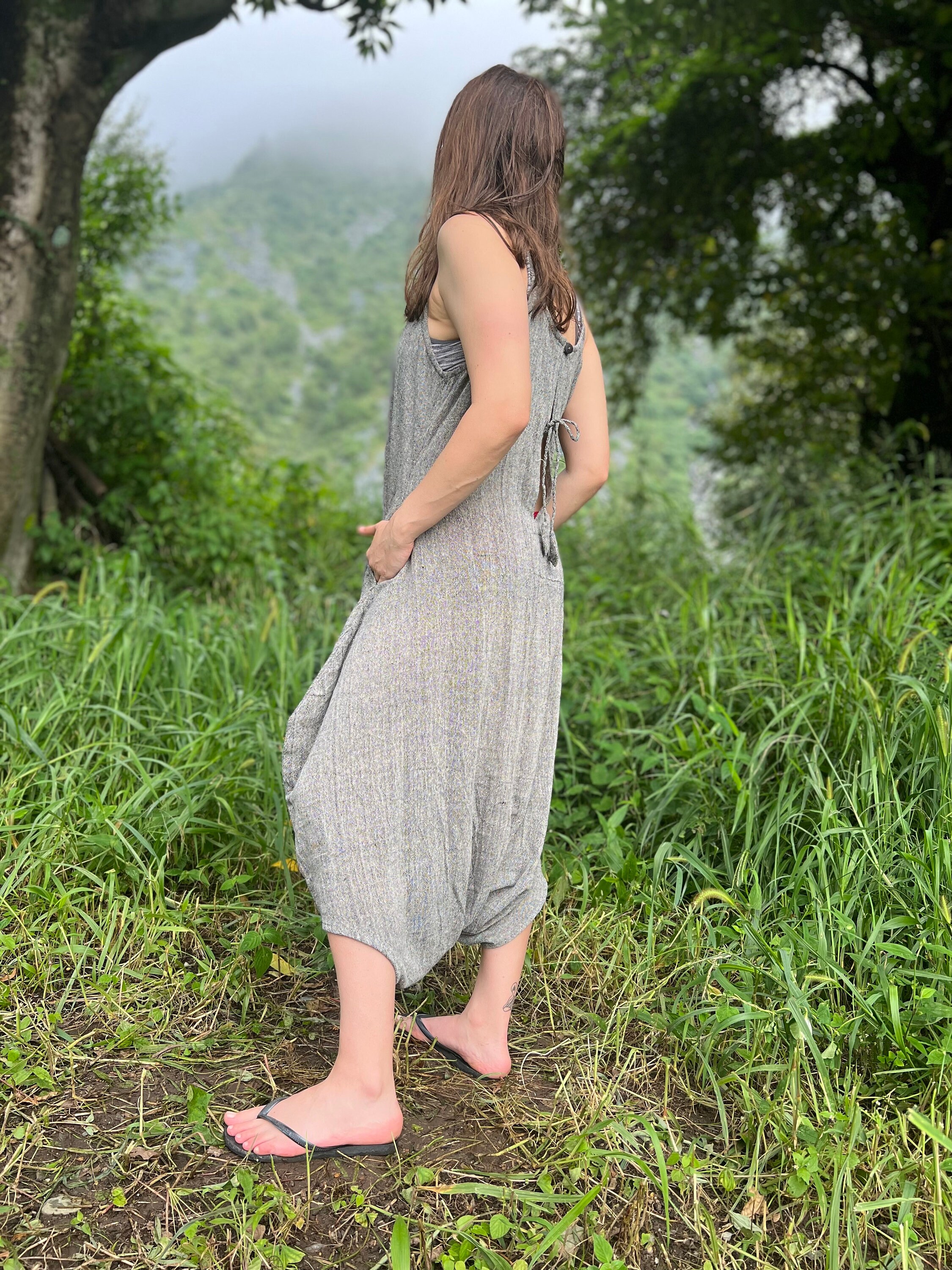 Hemp Jumper Hemp Jumpsuit Hemp Clothing Hemp Clothing Women Hemp Romper ...