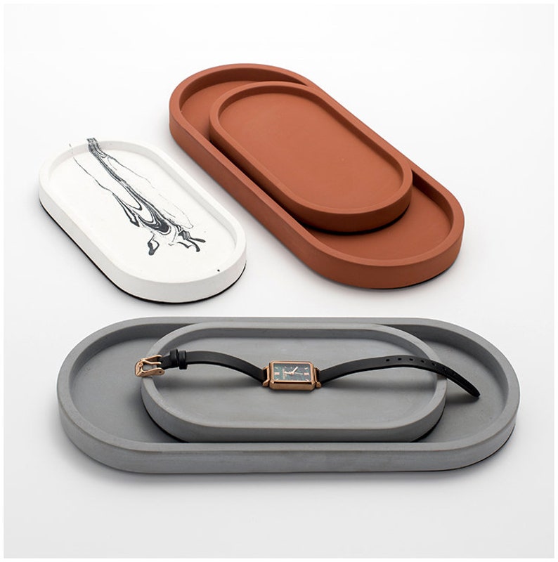 Ceramics Tray/ Ceramics Tray/ Oblong Dish/ Modern Decorative - Etsy