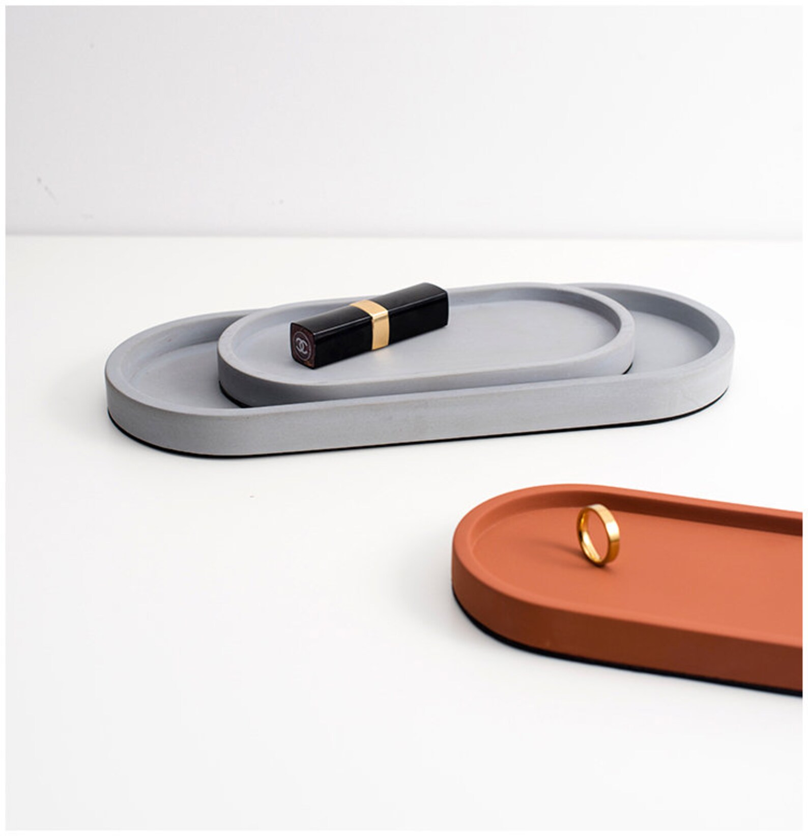 Ceramics Tray/ Ceramics Tray/ Oblong Dish/ Modern Decorative - Etsy