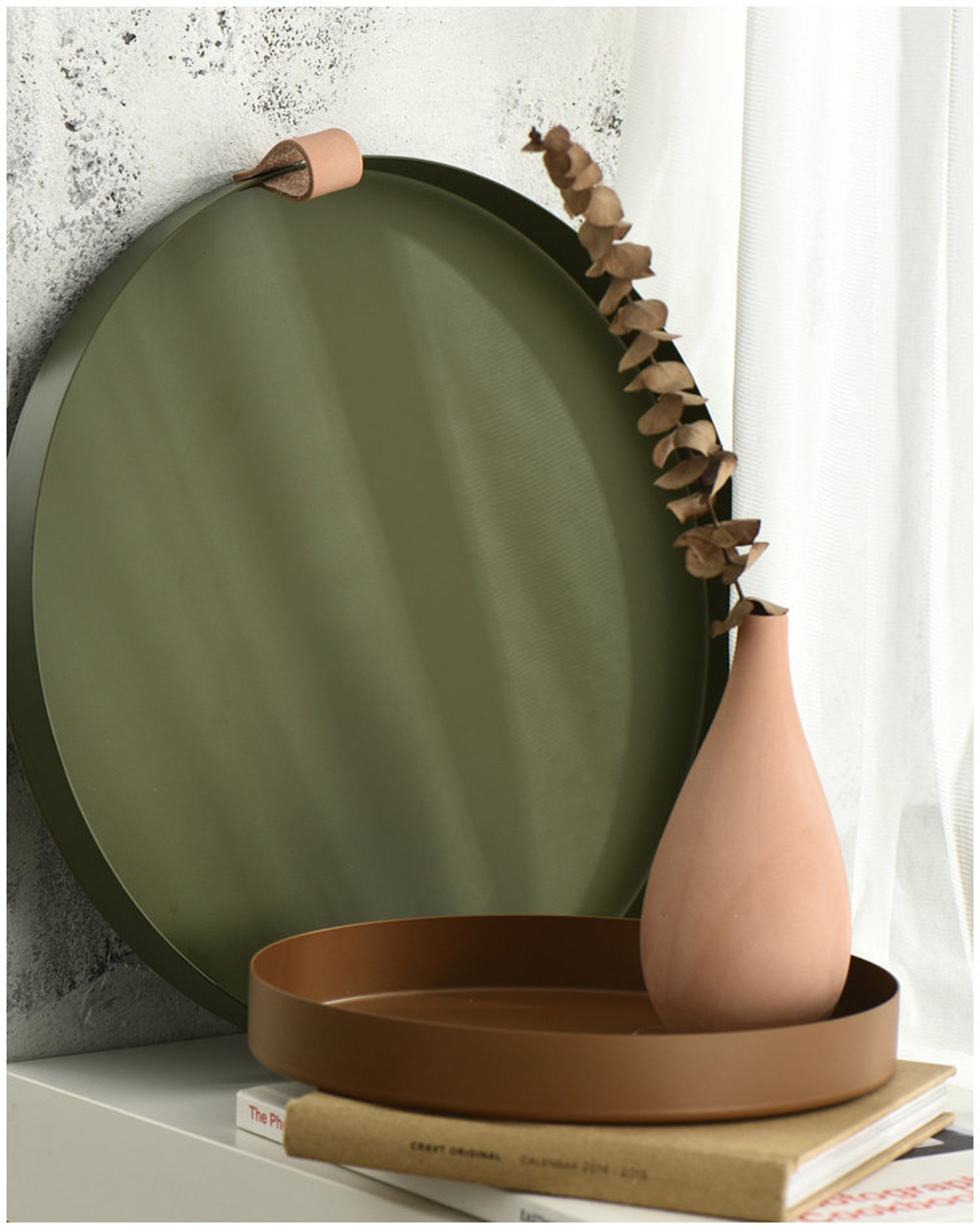 Circle Iron Tray/ Iron Tray/ Entryway Tray/ Decorative Tray/ - Etsy