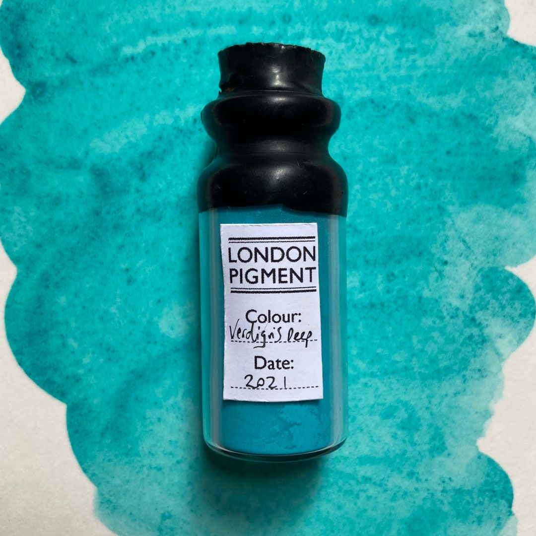 Verdigris Deep Pigment - Etsy