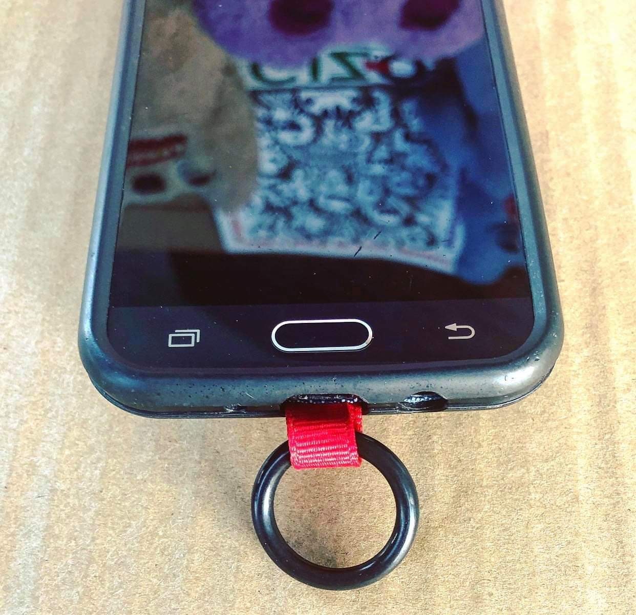 Phone-hoop *RAINBOW* Universal Cell Phone Accessory. FREE Black Lanyard ...