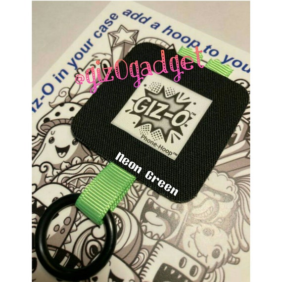 Phone-hoop NEON GREEN Universal Cell Phone Accessory. Attach | Etsy
