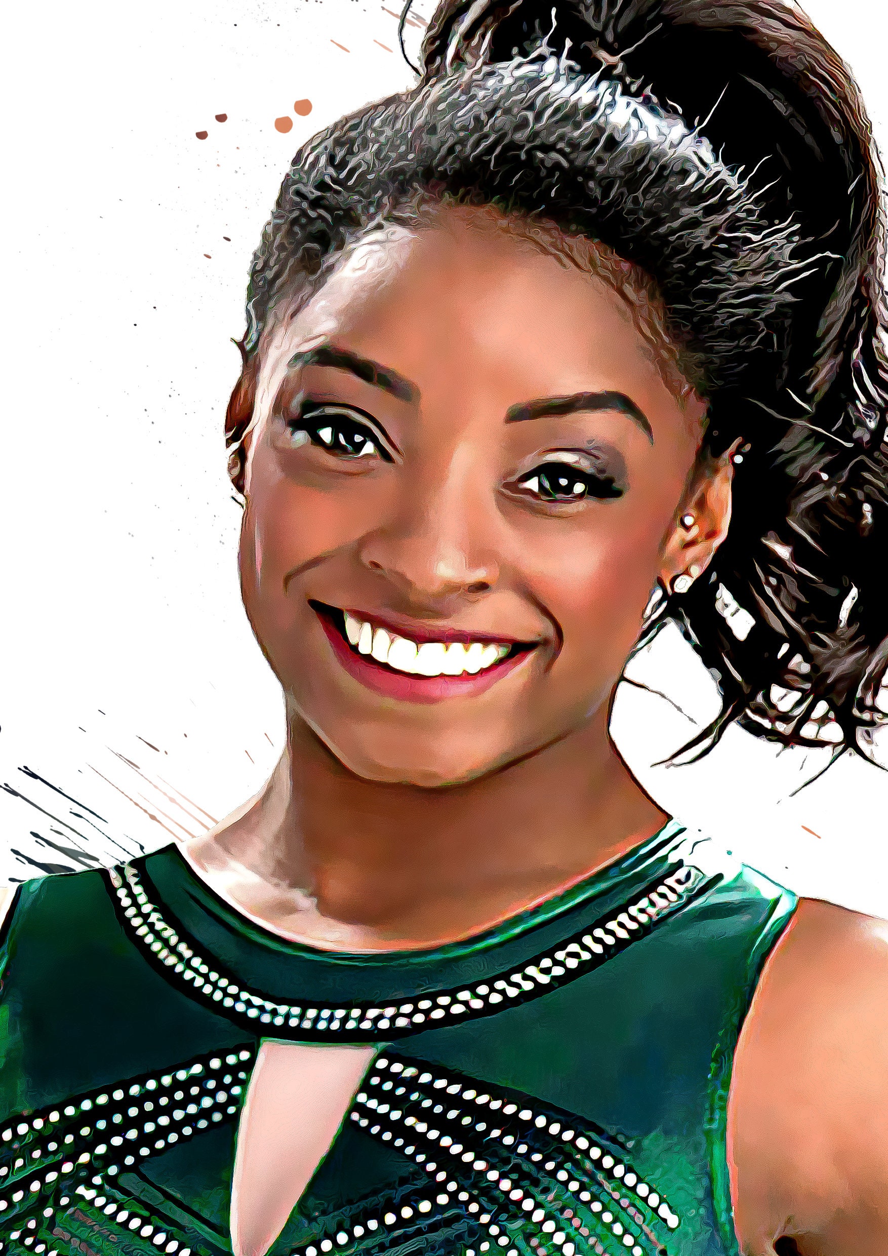 Simone Biles USA Digital Download Printable Wall Art Dorm | Etsy