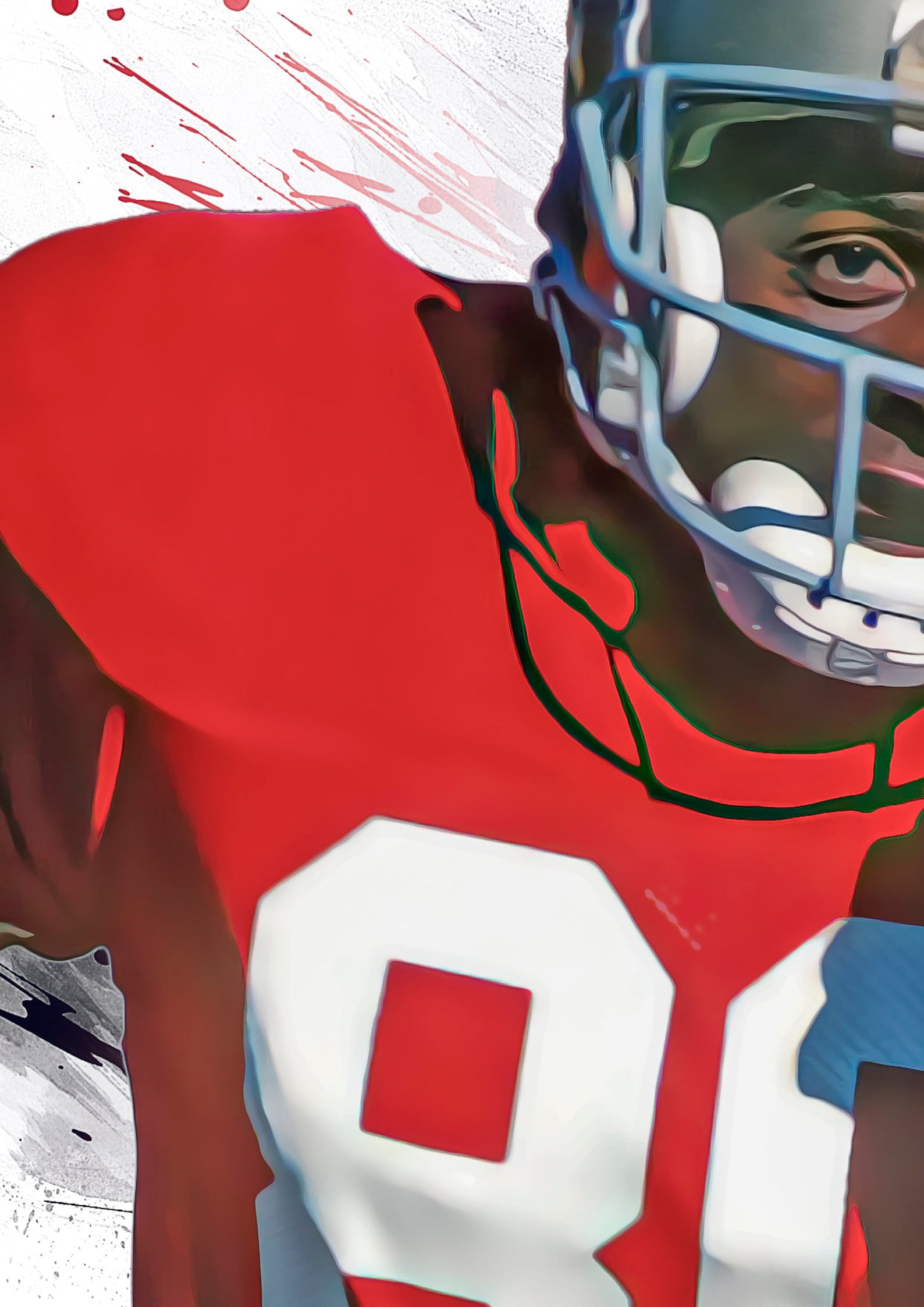 Jerry Rice Poster San Francisco 49ers Print Wall Art Kids | Etsy