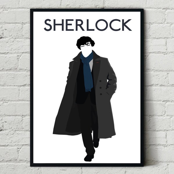 Sherlock Poster - Etsy