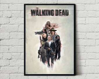 The Walking Dead Comic Poster - Etsy