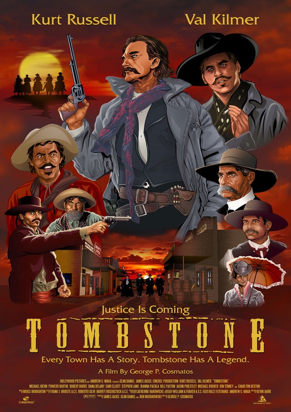 Kurt Russell Tombstone Poster