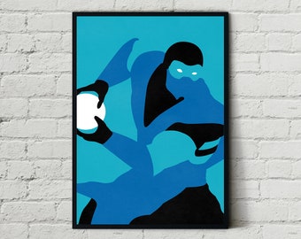 Mortal Kombat Sub Zero Fatality Video Game Home Decor Hdd - Etsy