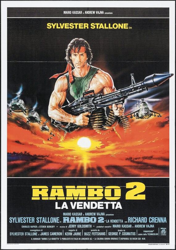 Sylvester Stallone Rambo 2