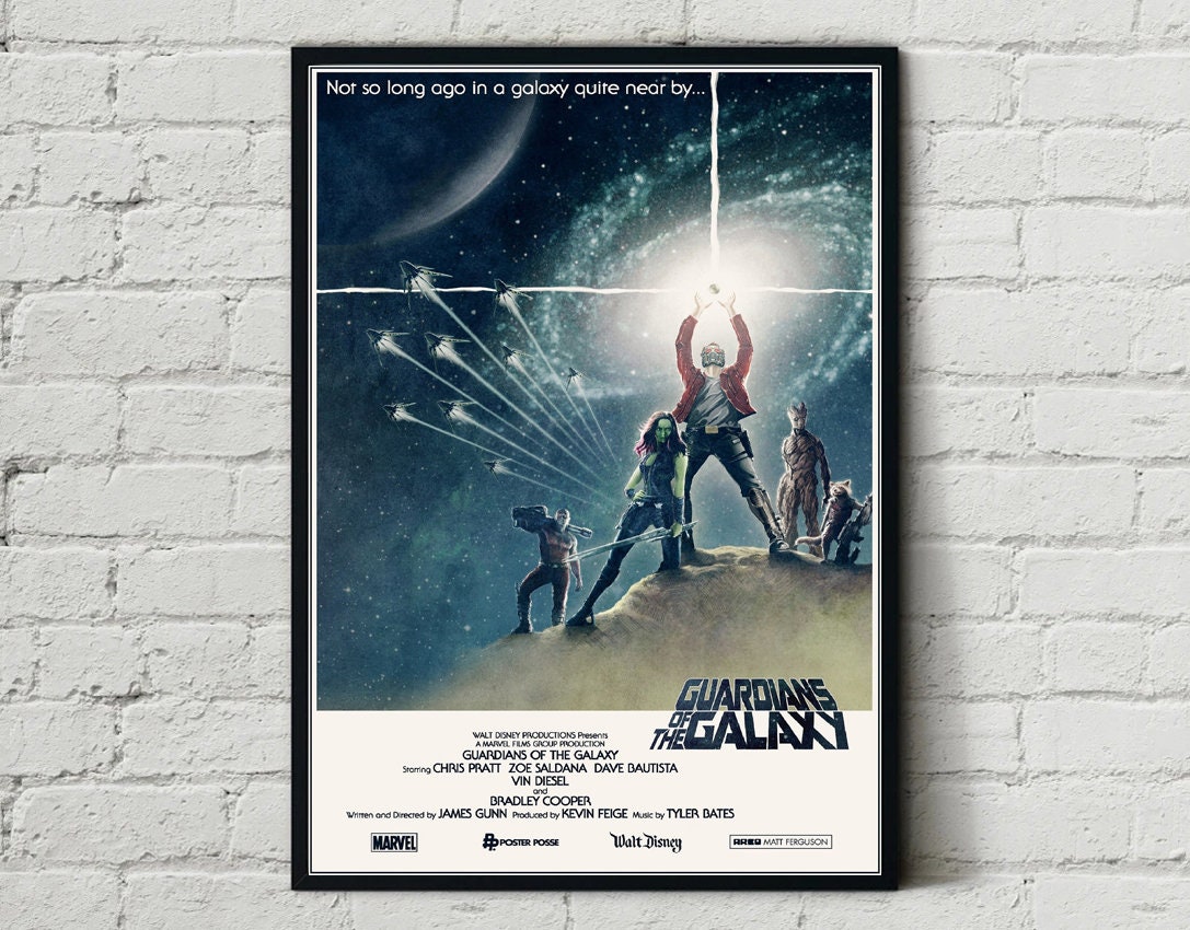 Guardians Of The Galaxy Poster Star Wars