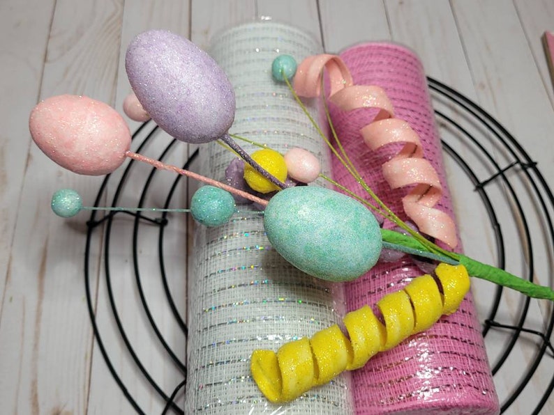 Easter Wreath Kits Easter Wreath for Front Door Bunny Wreath - Etsy