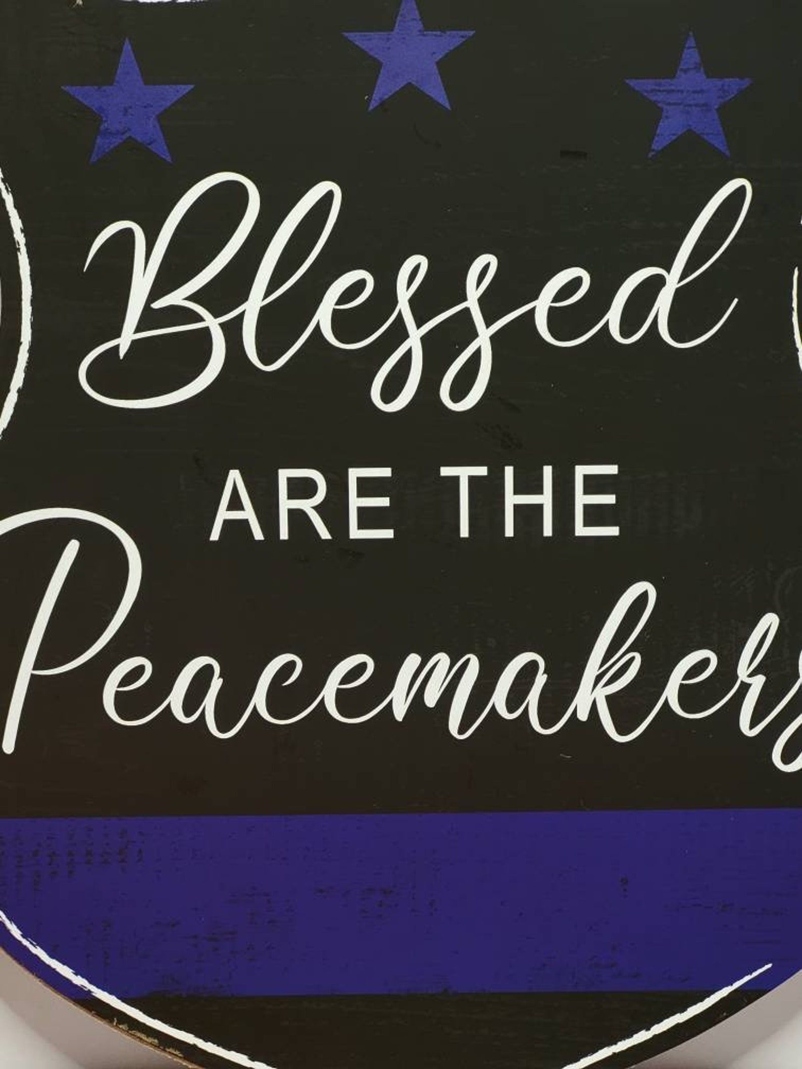 Police Wreath Sign Peacemakers Wreath Sign Police Support - Etsy
