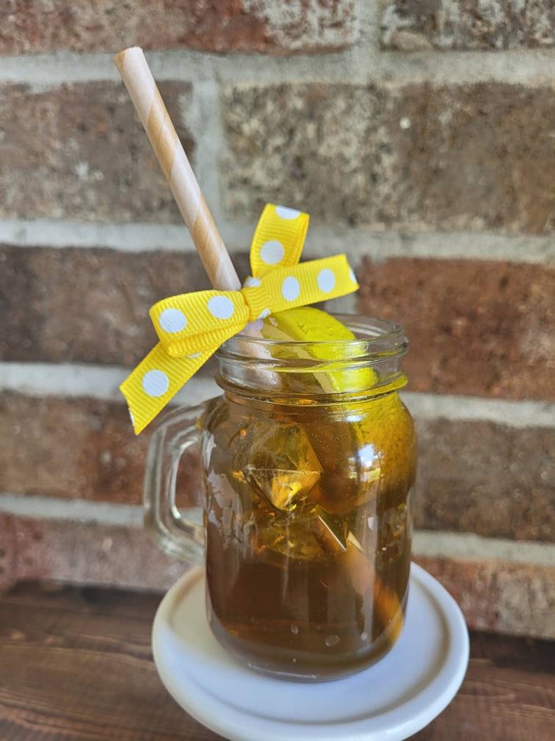 Faux Iced Tea Tiered Tray Fake Tea Fake Mini Drinks Faux | Etsy