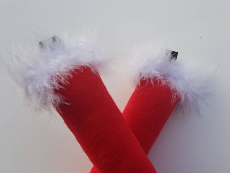 Santa Legs for Wreaths, Santa Legs With Fur, Santa Legs Wreath ...