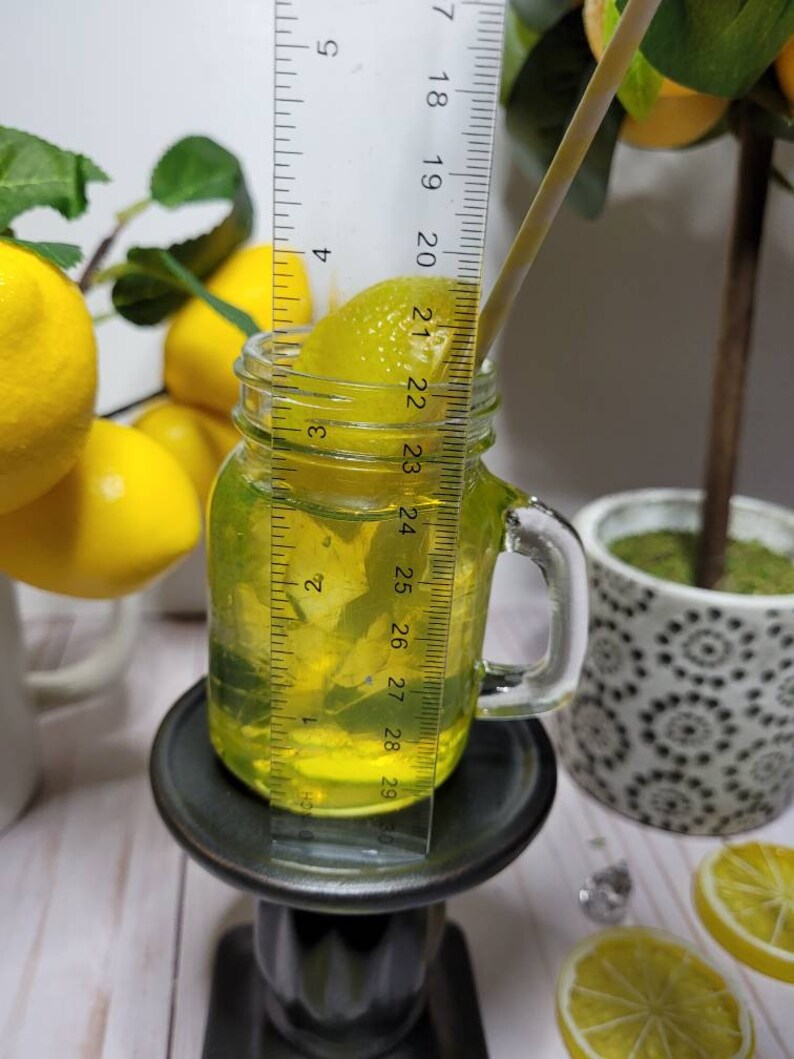 Faux Lemonade | Tiered Tray Fake Lemonade | Fake Mini Drinks | Faux ...