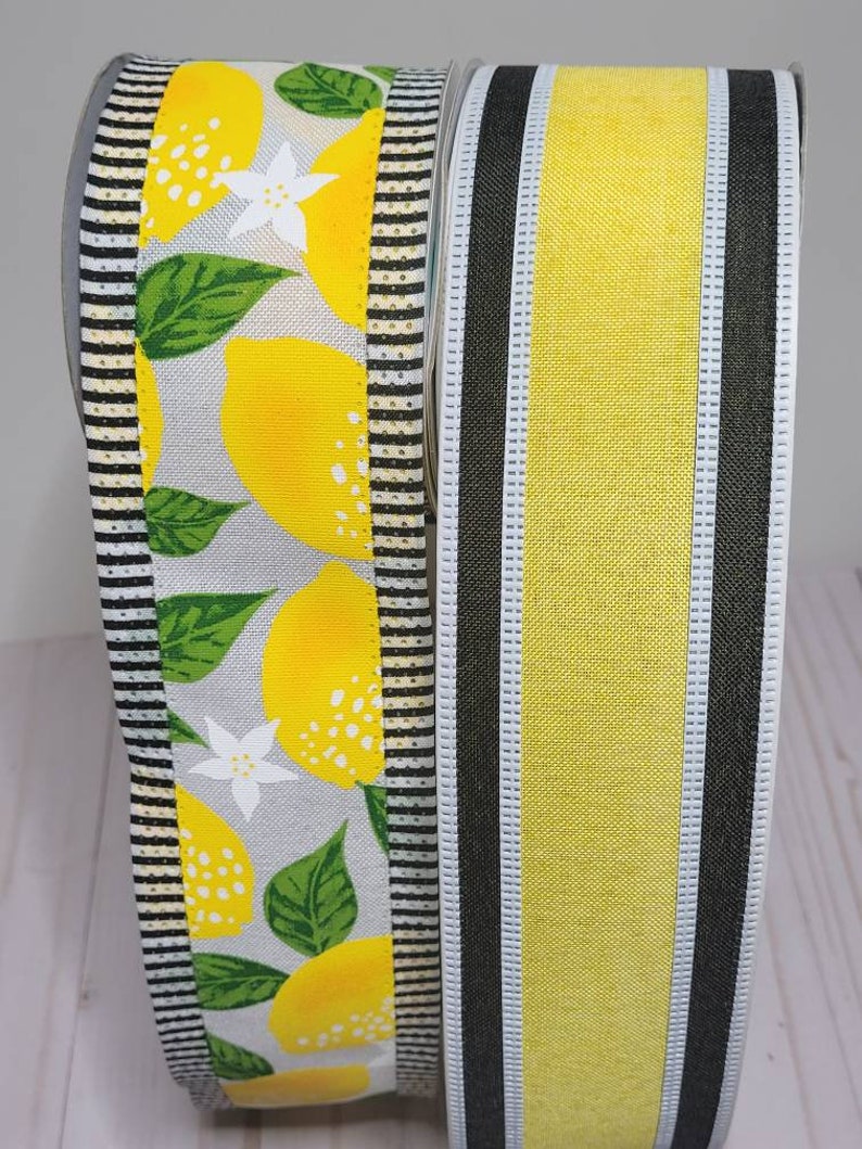 Lemon Wreath DIY Kit Lemon Front Door Decor - Etsy