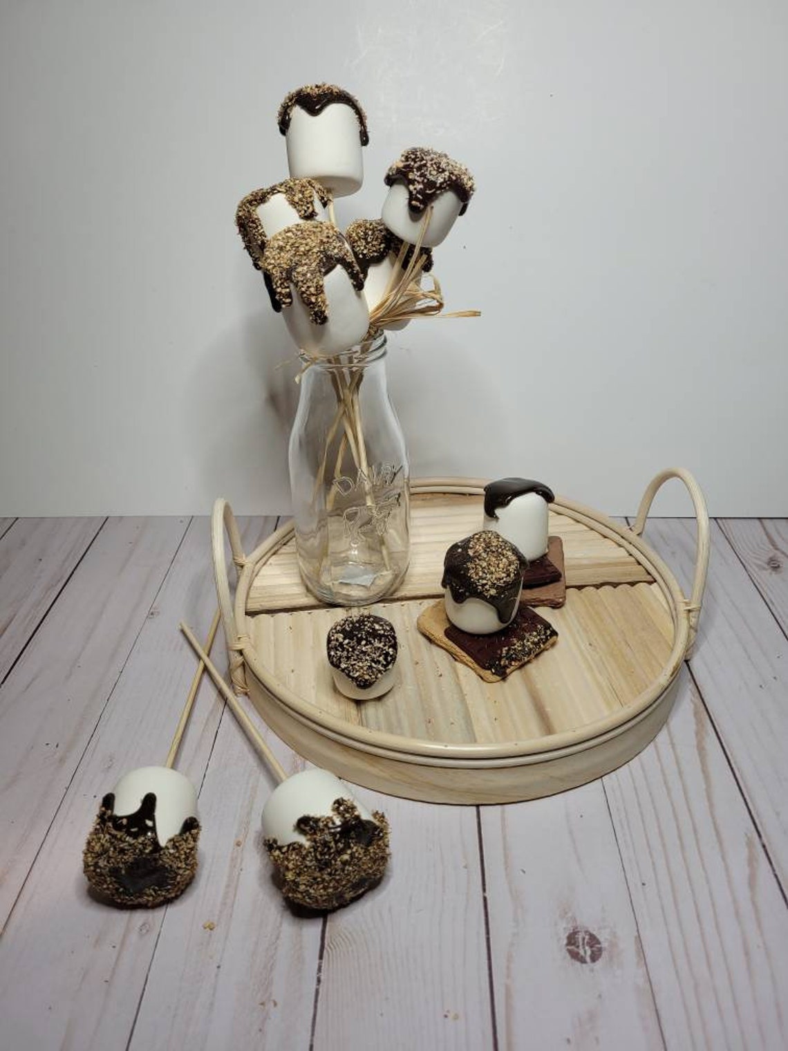 Tiered Tray Smores Faux Smores Pop Fake Smores Fake | Etsy